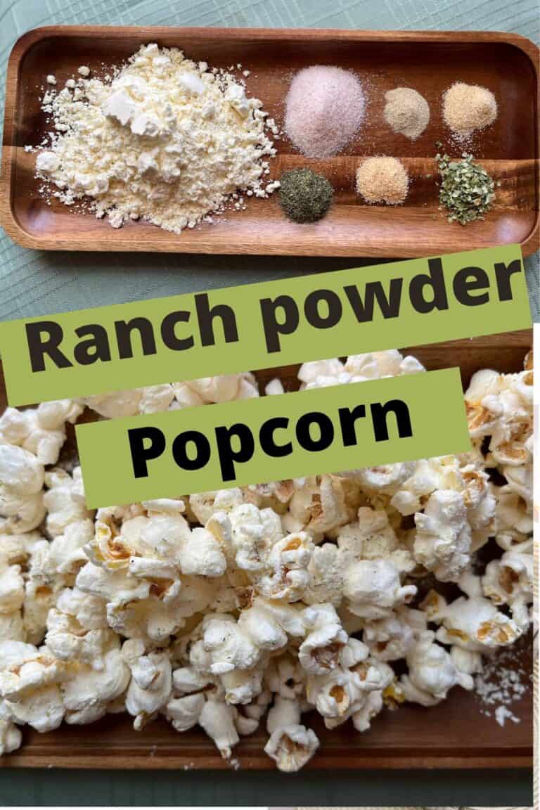 Homemade ranch popcorn seasoning recipe - flourishinghomemaker.com
